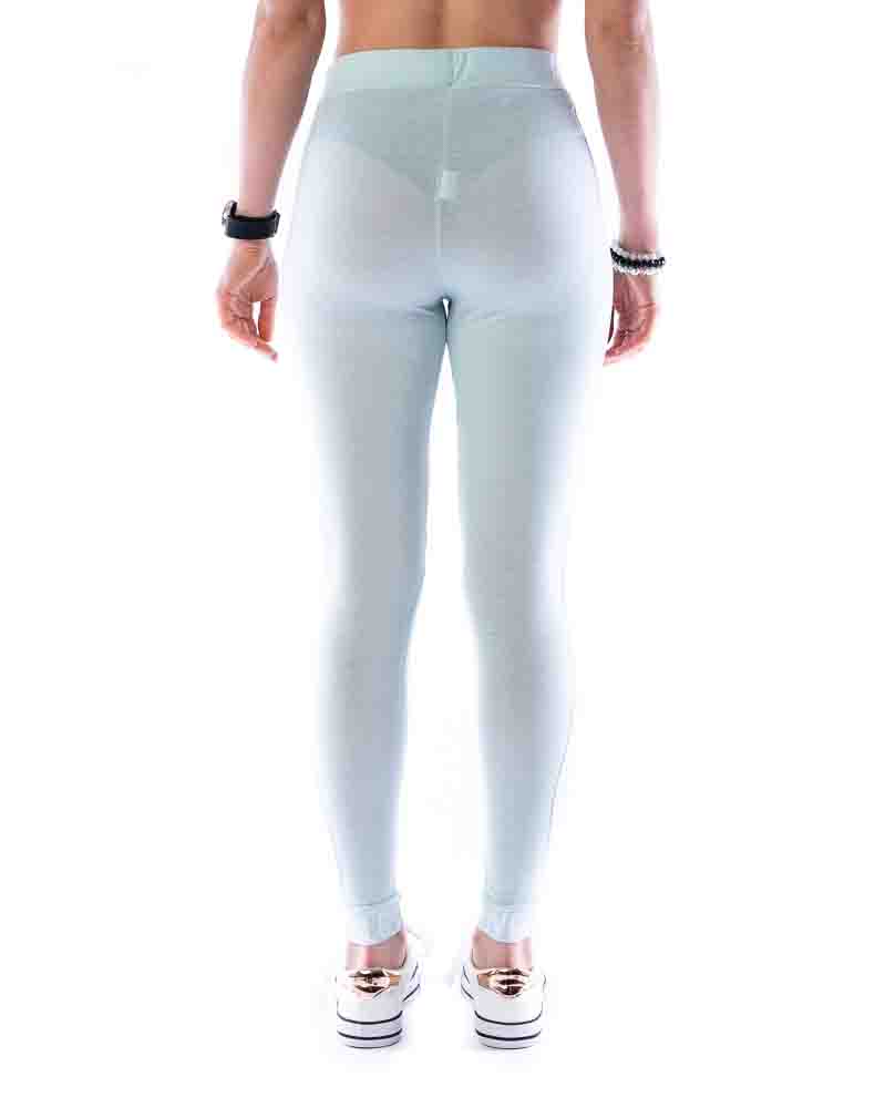 Legíny mentolové love, dámske, priesvitné, farebné, ľahučké