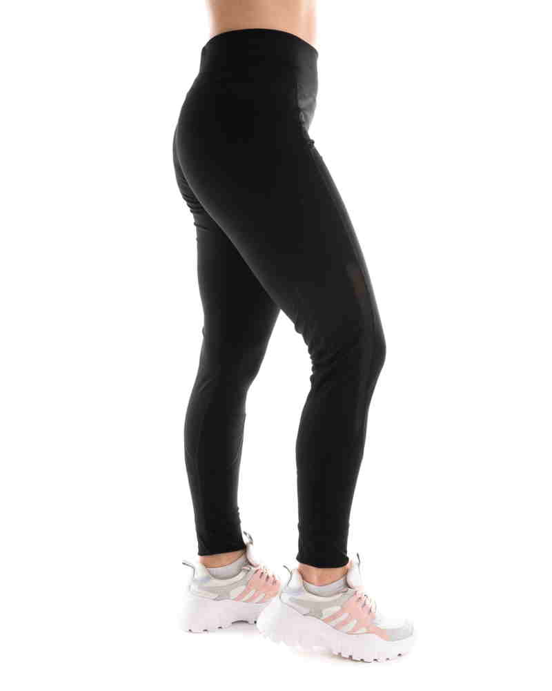 dámske legíny, športové, sieťované vložky, na boku vrecko na mobil ...