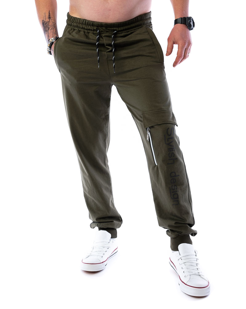 Štýlové pánske tepláky, tenké, príjemný materiál, s vreckami na zips ...